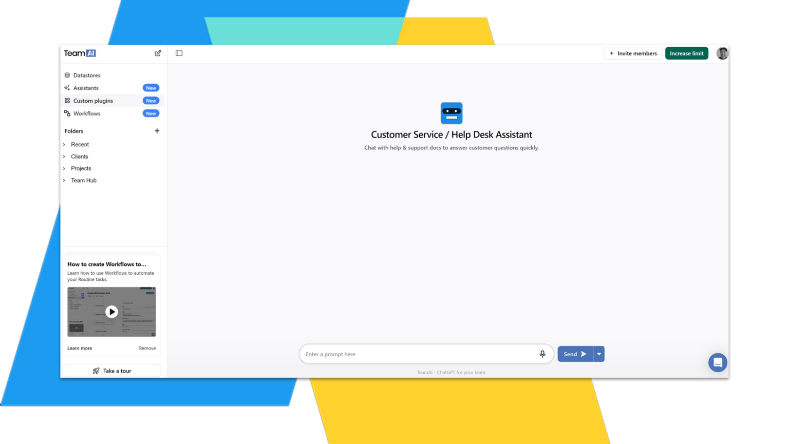 Creating a Custom AI Agent for Businesses - TeamAI